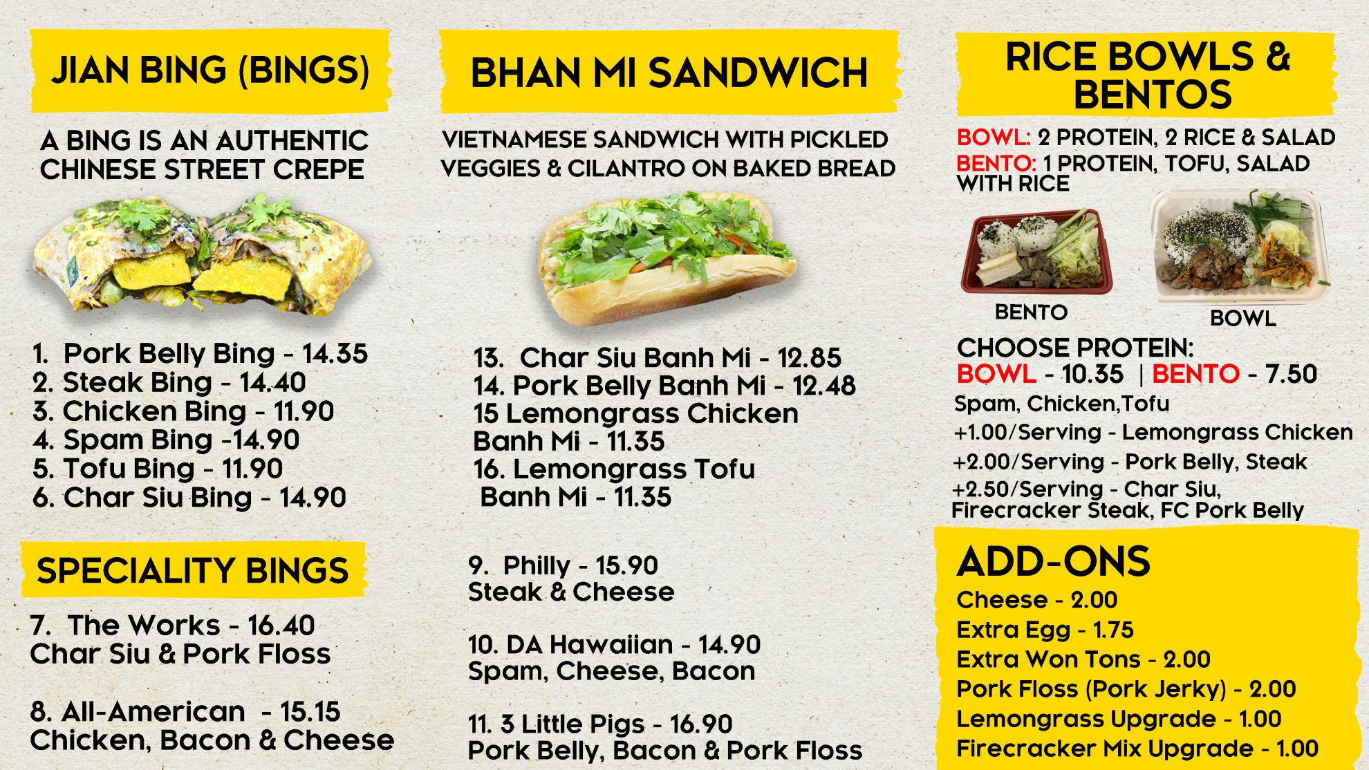 Bing Bros – Authentic Chinese Street Food